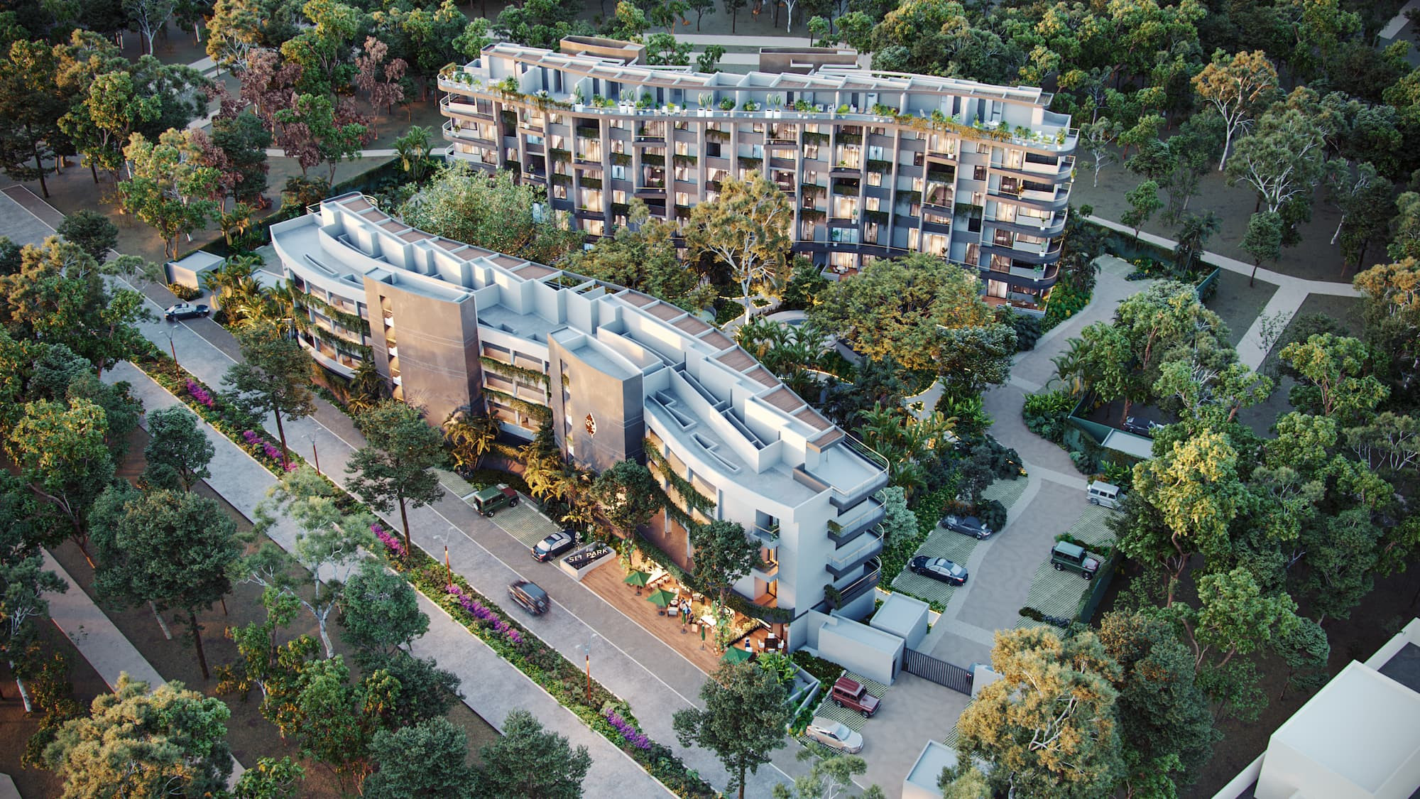 Sei Park | Wellness living | Departamentos al norte de Mérida.